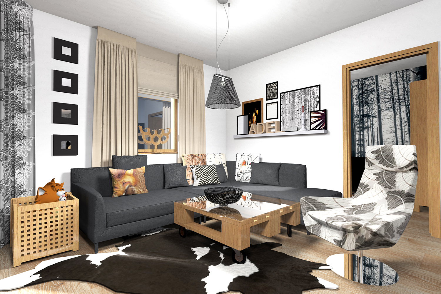 Dotyk Škandinávie v rodinnom dome vo Vysokých Tatrách | Štýly bývania