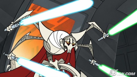 General Grievous Clone Wars Four Arms