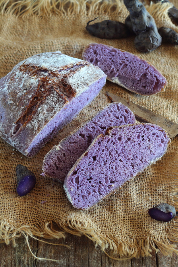 Pan de patata violeta - Mi Gran Diversión