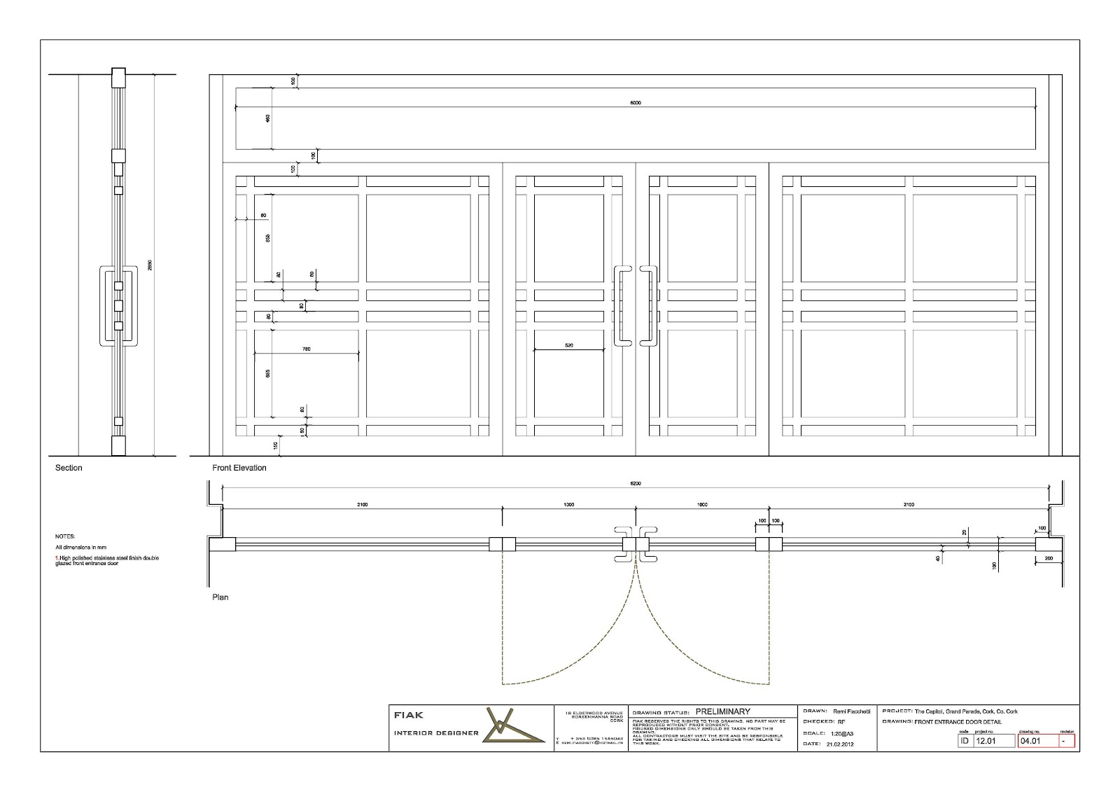 Fiak Interior Architecture Design: Project 4: The Capitol