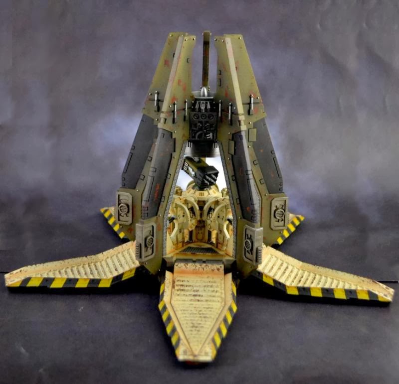 Orion Paintworks: Showcase: Raptors Drop Pod