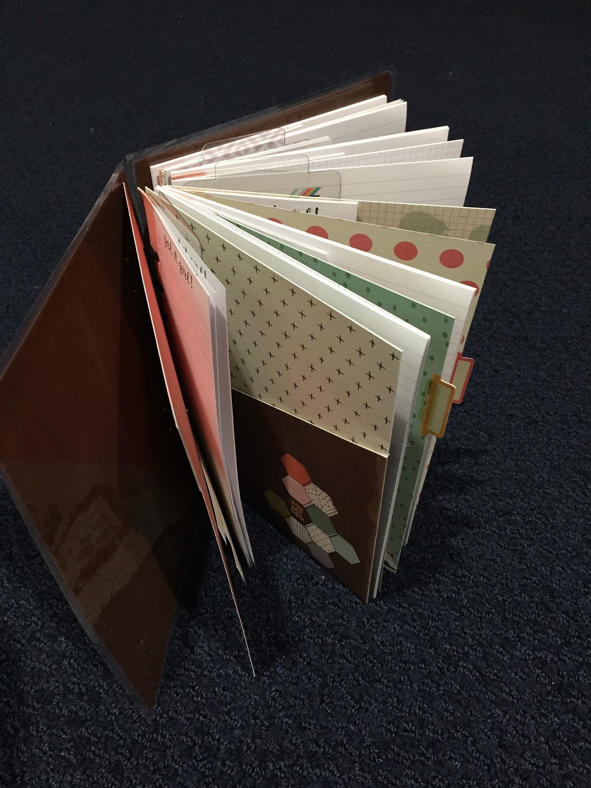 A Creative Operation: My Altered Disk Bound Notebook