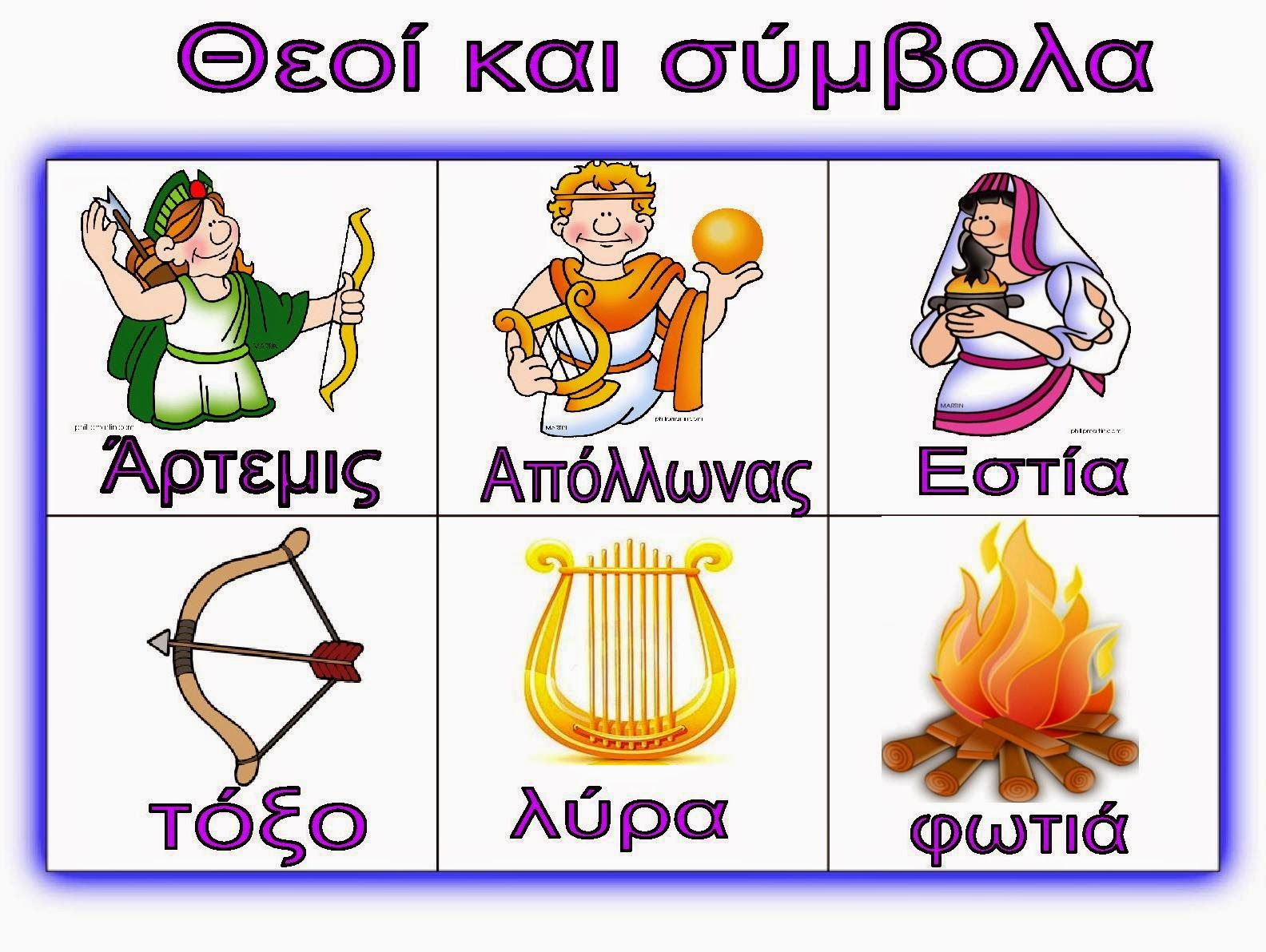 Ελένη Μαμανού: Πίνακες Αναφοράς - Θεοί και Σύμβολα