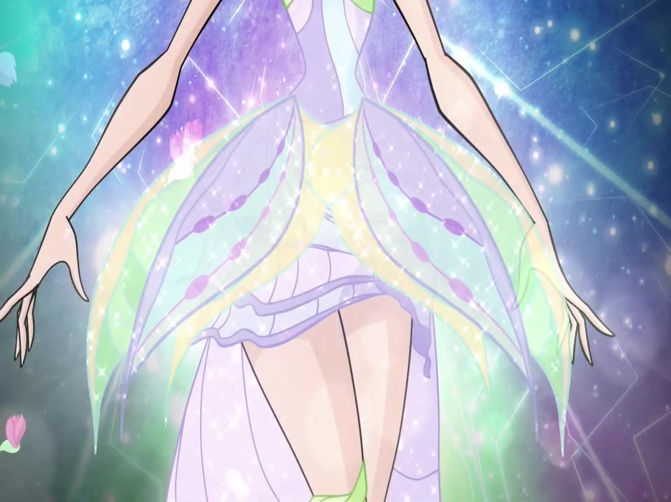 Imágenes de la transformación Tecna Harmonix HD - Winx Club All
