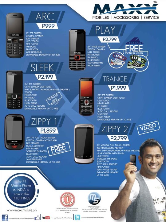 MAXX Mobile: India's #1 mobile phone is now in the Philippines!