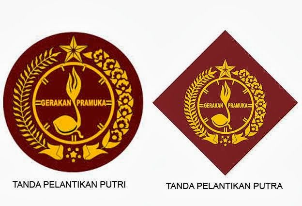 Logo Tunas Kelapa dan Tanda Pelantikan ~ PRAMUKA SMKN 1 GEDONG TATAAN