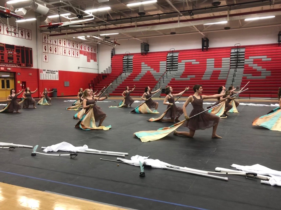 Downers Grove North High School Bands: Winter Guard Elevates 8 Points ...