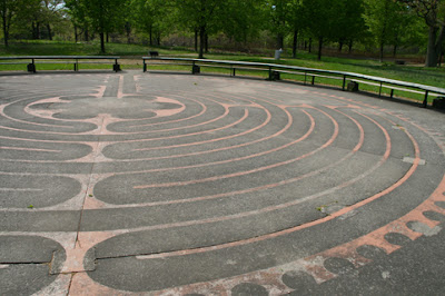 Toronto Urban Strolls: Labyrinth walk in High Park