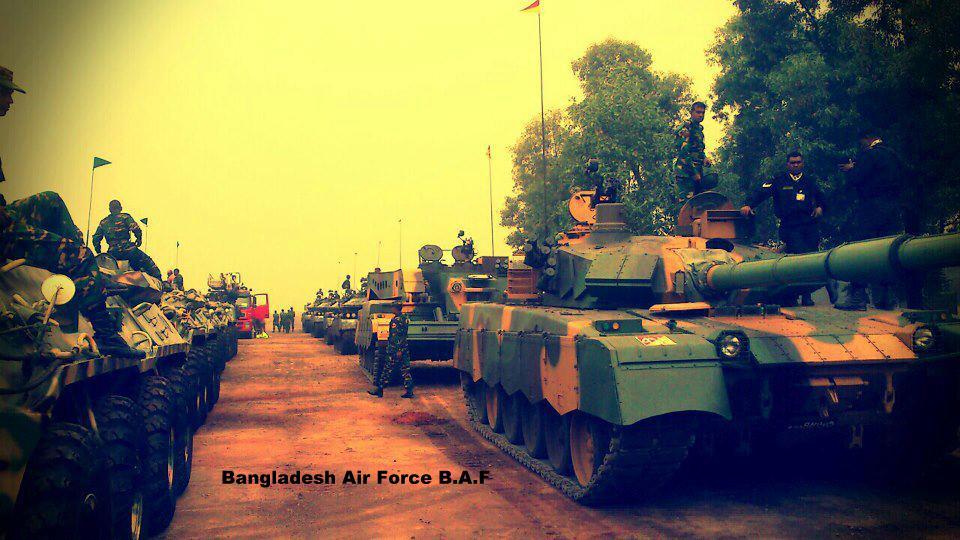 Bangladesh Army Receives MBT-2000 Tank and SLC-2 Radar - Bangladesh Defence