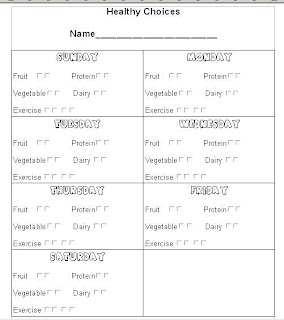 Healthy Choices: Eating Right and Exercise