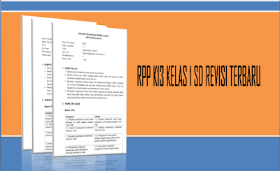 RPP K13 KELAS 1 SD REVISI TERBARU - Contoh Format