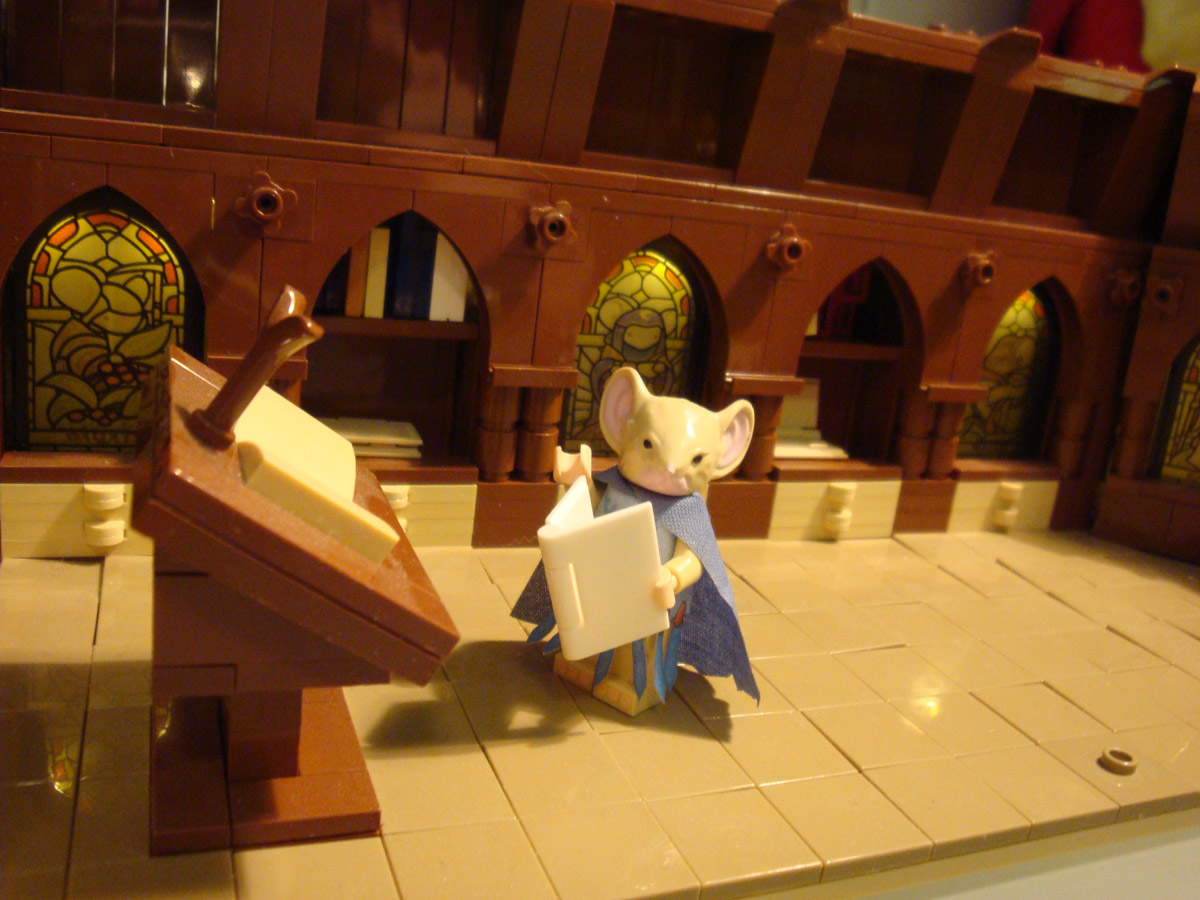 David Petersen's Blog: Mouse Guard: Art of Bricks