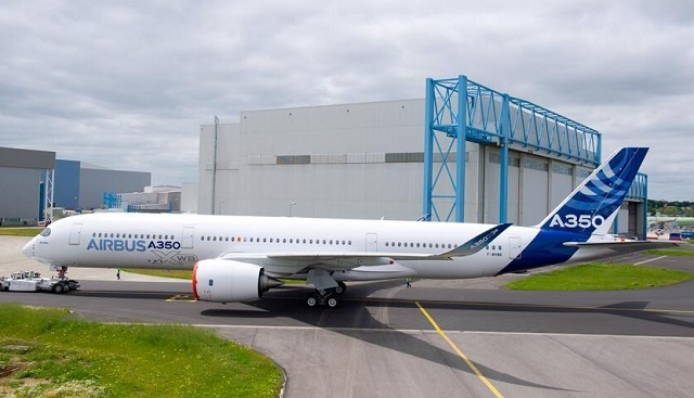 Aero Pacific Flightlines: Airbus rolls-out painted A350 in house livery