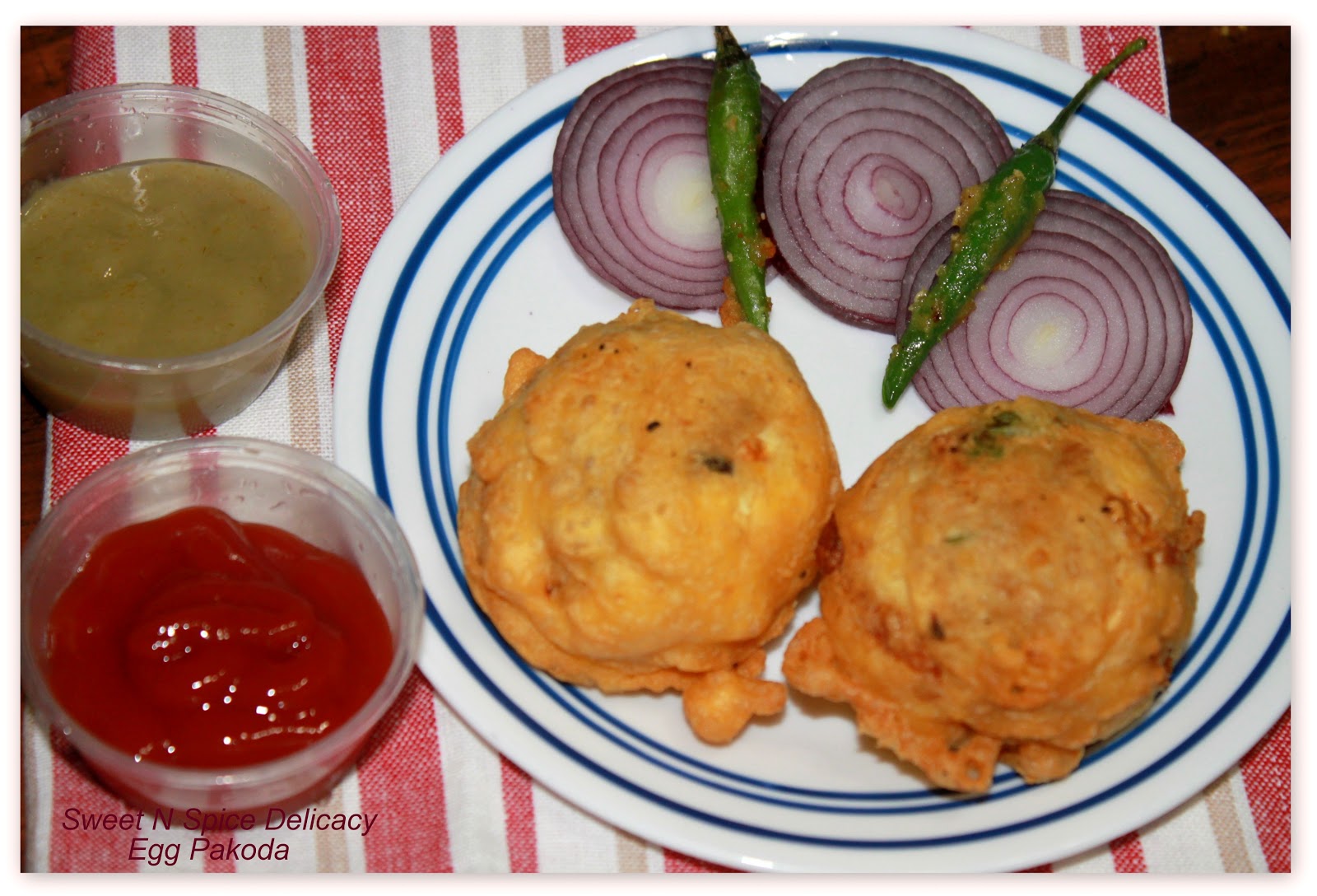 sweet n spice delicacy: Egg Pakoda