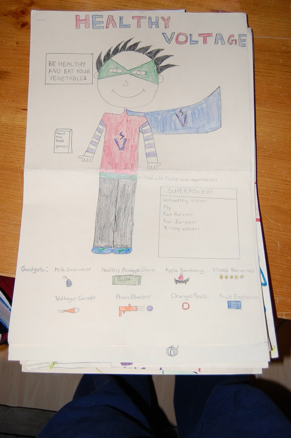 Thinking of Teaching: Time to Eat Healthy!! (A freebie!)