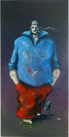 Pinzellades al món: Il·lustracions de Pascal Merlet: tendresa masculina