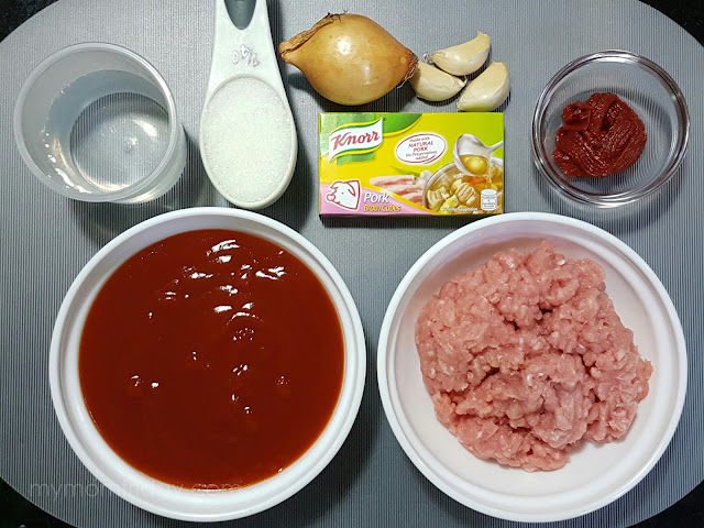 My Mom-Friday: Favorite Pinoy Sweet Style Spaghetti