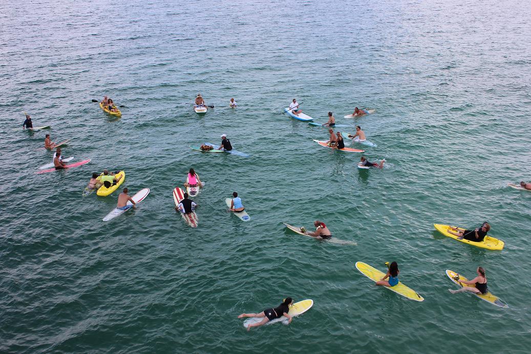 Lavon Wiggins Memorial Service and Paddle Out 07/07/12