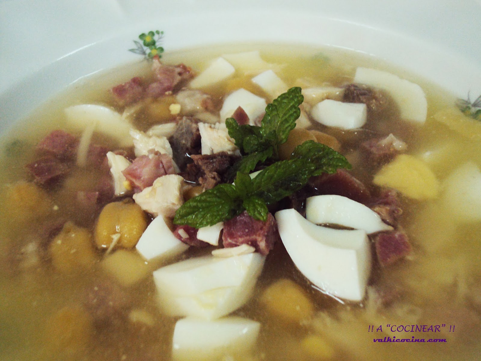 SOPA DE PICADILLO | ¡¡A COCINEAR!! Recetas valkicocina.com