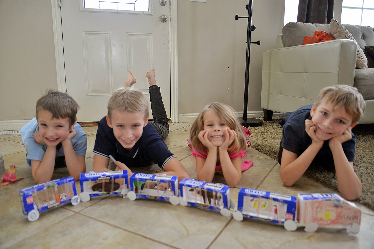 A school of fish: Circus Train craft