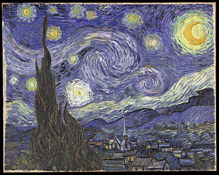 βορειο ιστολογιο: Vincent Van Gogh. Εναστρη νυχτα