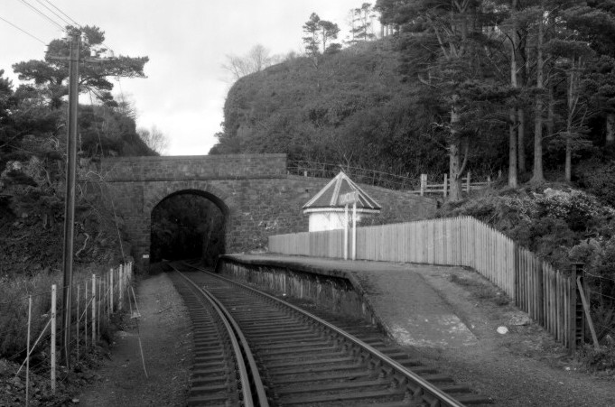 Tour Scotland: Old Photograph Railway Station Duncraig Scotland