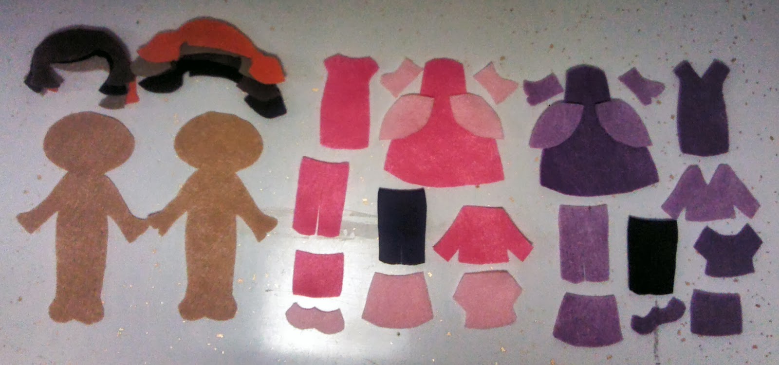 Paper Doll School Felt Paper Dolls Part 2 Paper Doll School Felt Paper Dolls Part 2