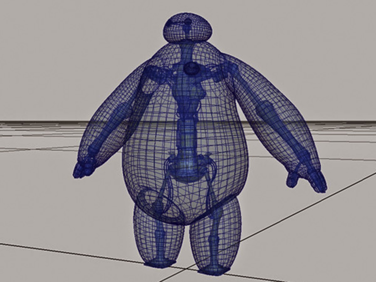 The Final Spark: Entry #4 - Big Hero 6 - Baymax Schematic
