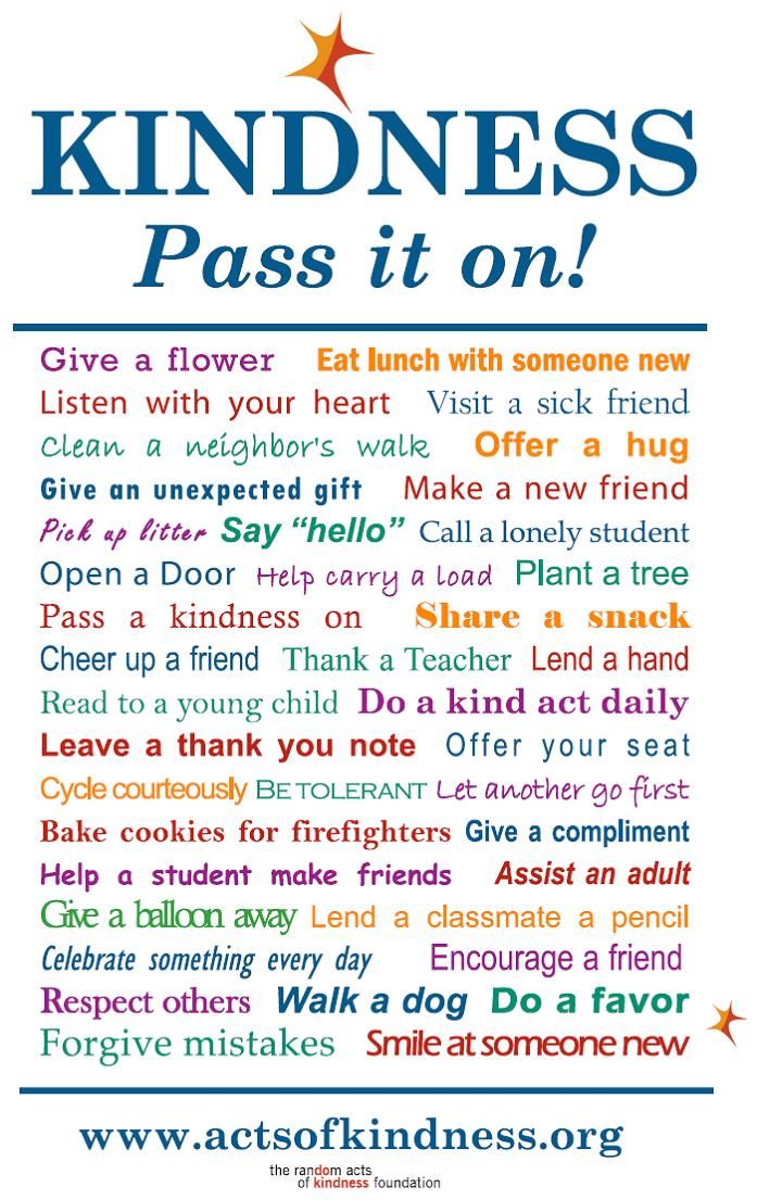 Tea with Sasser: Intentional Acts of Kindness