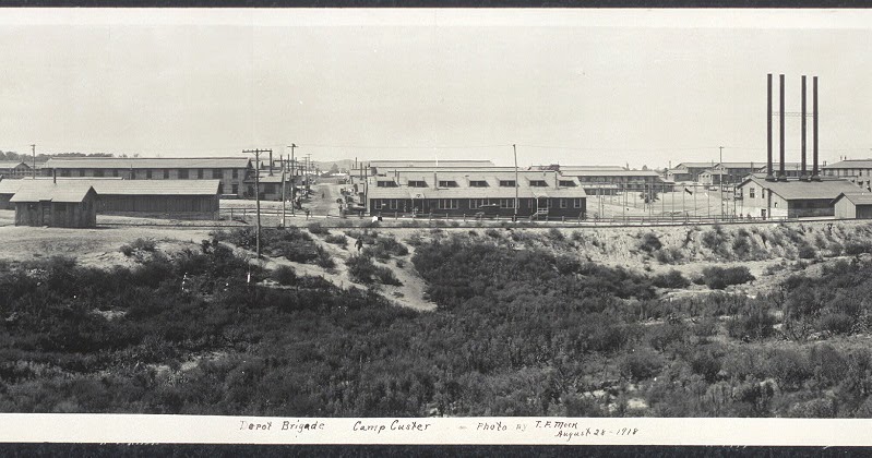 Lex Anteinternet: Depot Brigade, Camp Custer, Michigan. August 28, 1918.