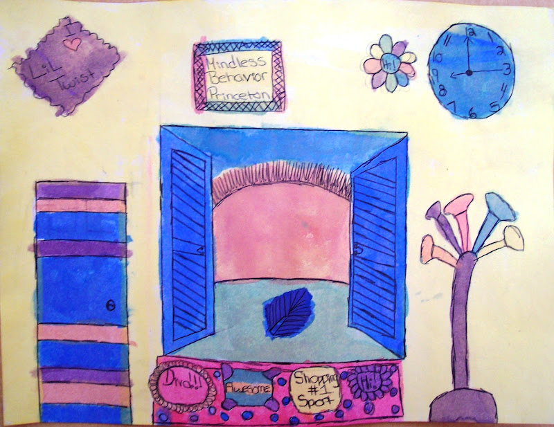 Art at Midway Middle School: Looking Through A Window