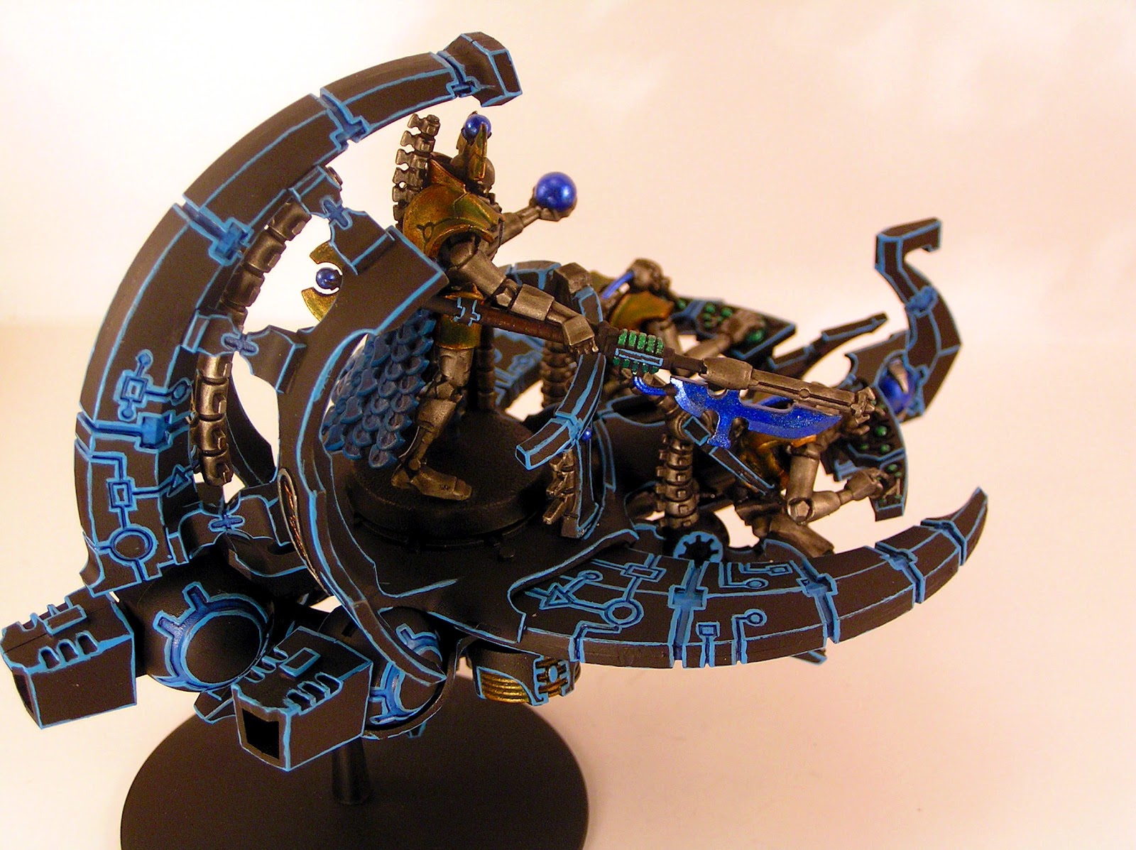 Florida Miniature Painting: Necron Catacomb Command Barge