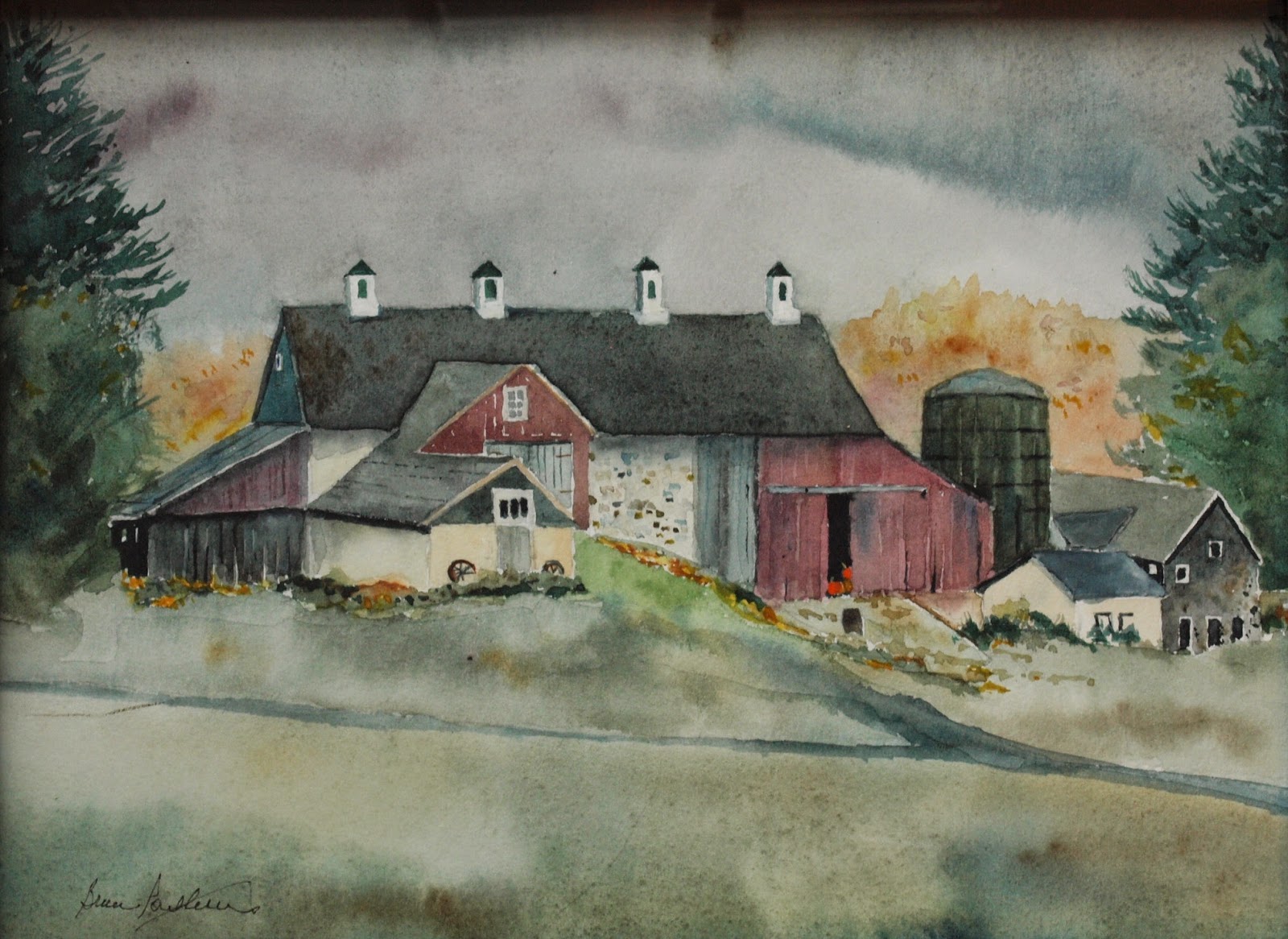 watercolors by Bruce Poulterer: WATERCOLOR JOURNEY