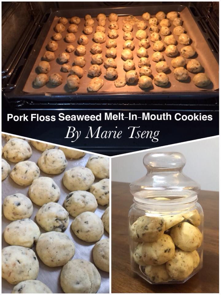 Baking Taitai 烘焙太太: Melt-In-Mouth Pork Floss Seaweed German Cookies 入口即 ...