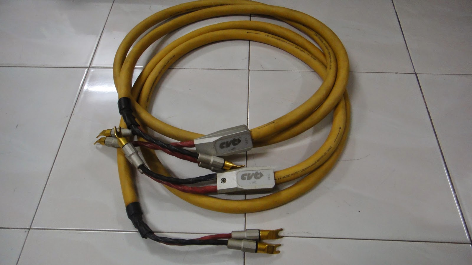 MIT MH-750 music hose CVT speaker cable (Used)