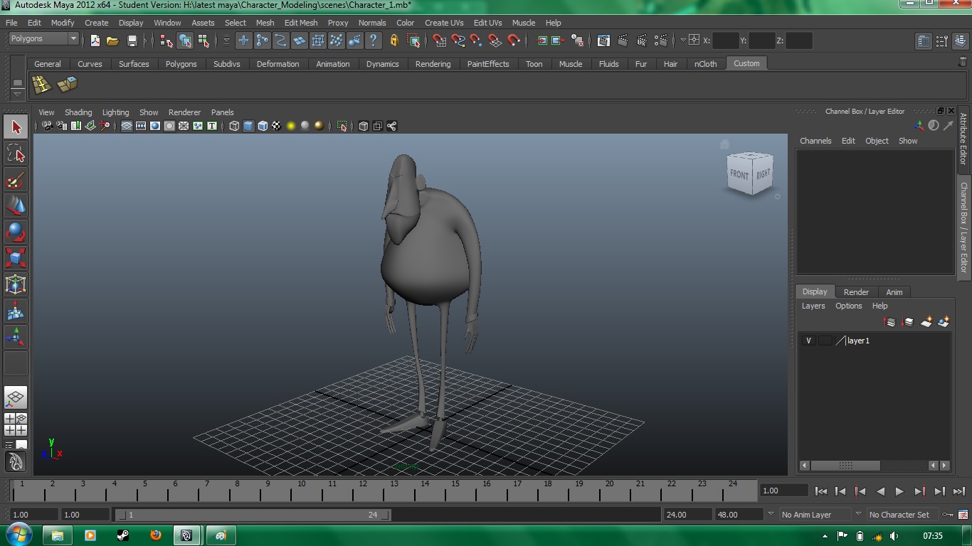 Digital Skilling and Animation: Modelling