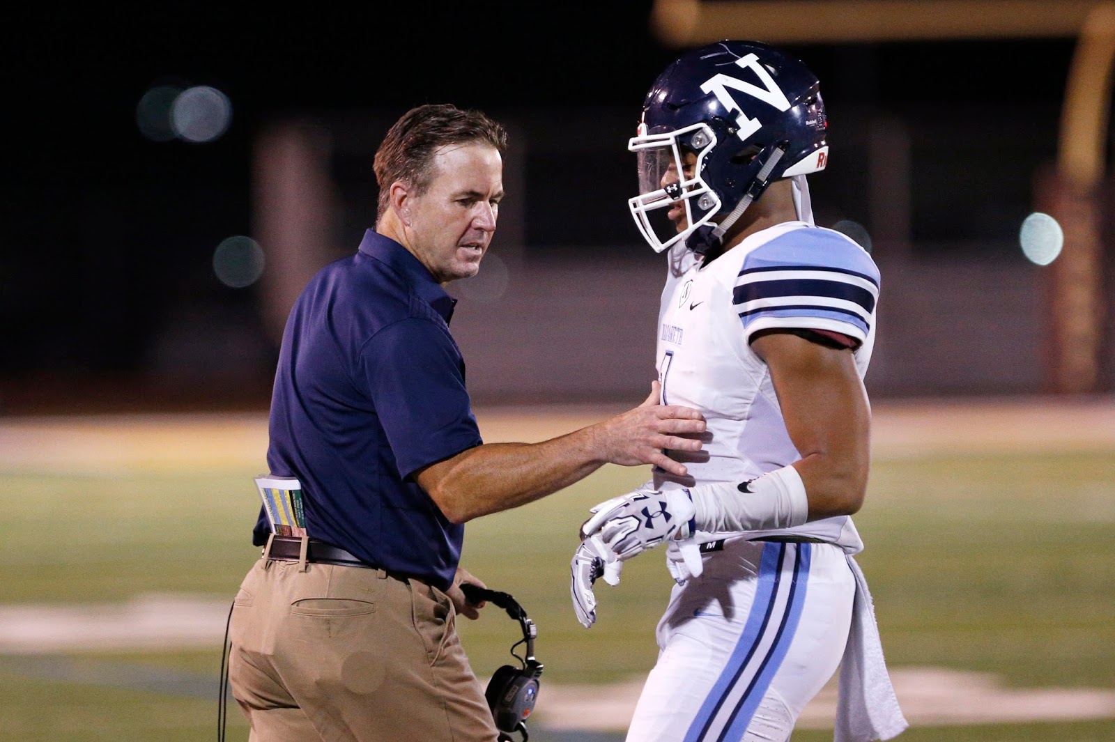 Mark Kodiak Ukena: IHSA Varsity Football: Nazareth Academy vs Carmel ...