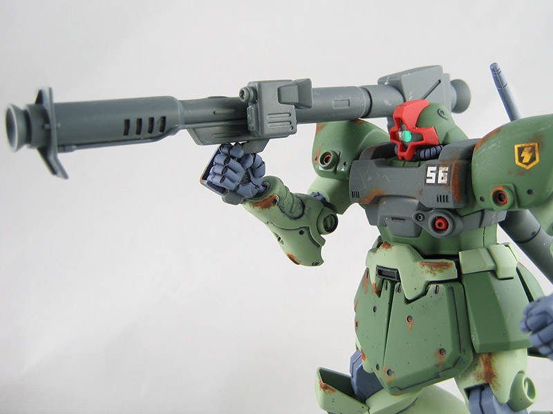Robot Toy Magazine: HG 1/144 MS-09-R2 Rick Dom II (Green Version)