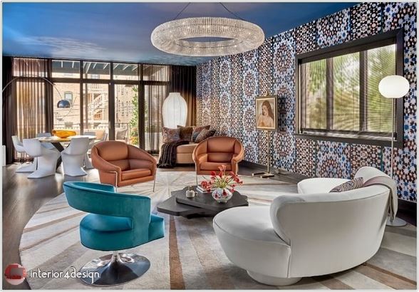 10 Ideas To Add A Magic Touch To Walls Of The Living Room - Interior4desigN