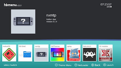 ニンテンドースイッチ USB経由でSDカード、SYSTEM、USERにアクセスできる自作ソフトnxmtp紹介