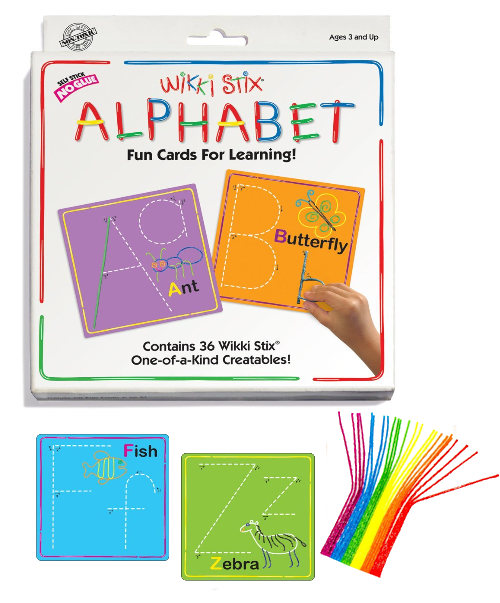 The Playful Otter: Wikki Stix Alphabet