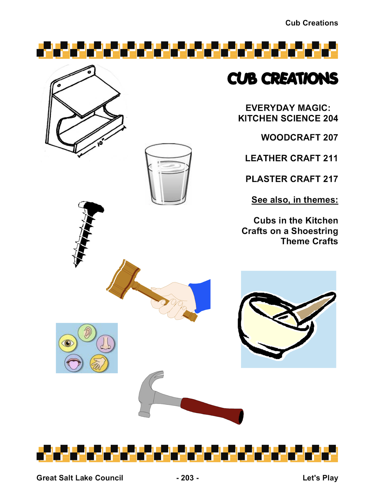 Akela's Council Cub Scout Leader Training: Cub Creations ~ Great Salt ...