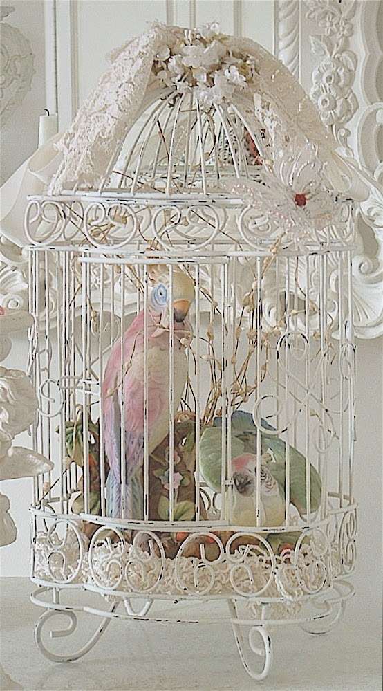 Sweetest Ideas for Decorating with Birdcages2 - Crafts a la mode