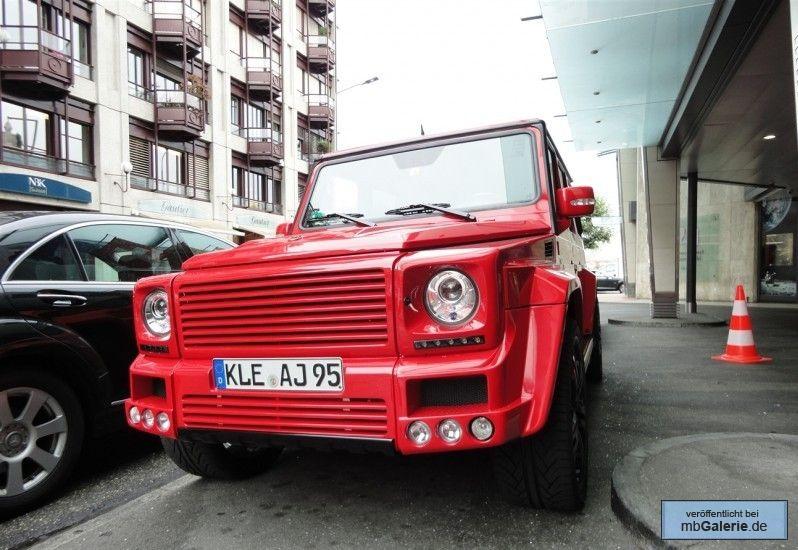BRABUS G V12 S Biturbo WIDESTAR RED | BENZTUNING