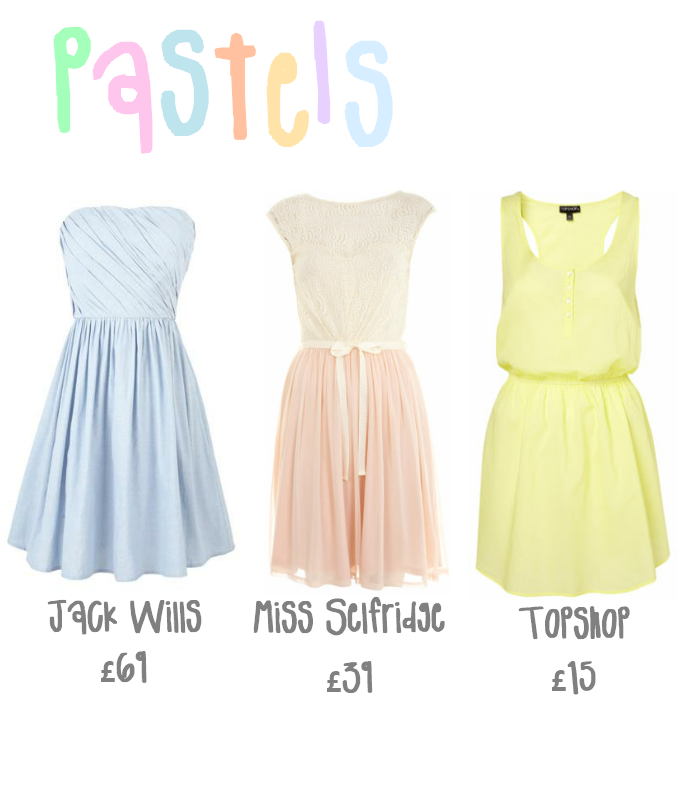 Illustrated Moodboard: 9 Party Dresses for Spring