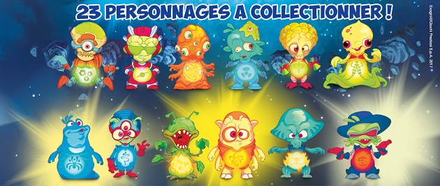 Les exogini, ces petits extra-terrestres lumineux dans la pénombre