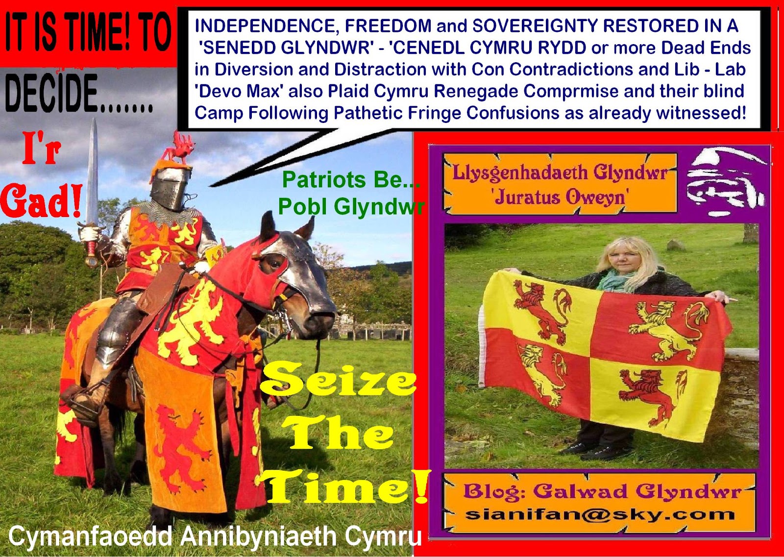GALWAD GLYNDŴR: YMLAEN POBL GLYNDWR - MAKE THIS 16 MEDI 2018 AN HUGE ...
