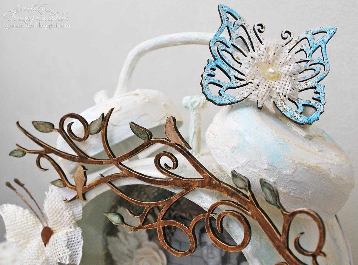 Leaky Shed Studio: Altered Clock with Leaky Shed Studio Chipboard by ...