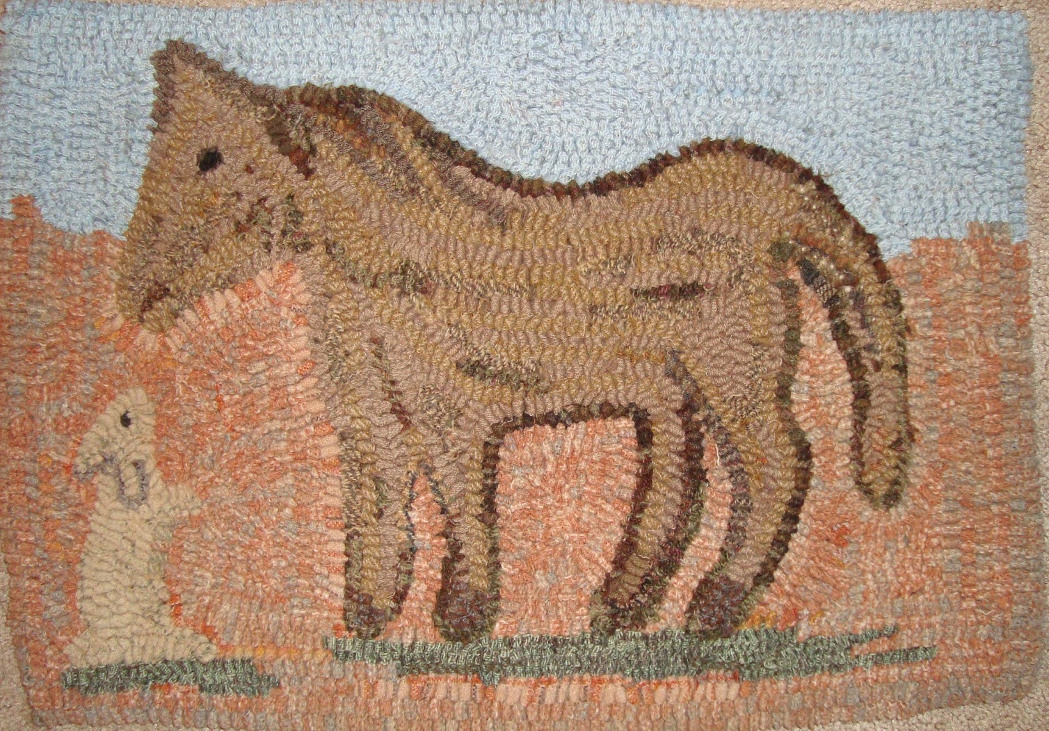 Saundra of Woodland Junction: Hooked Rug Review from 2016