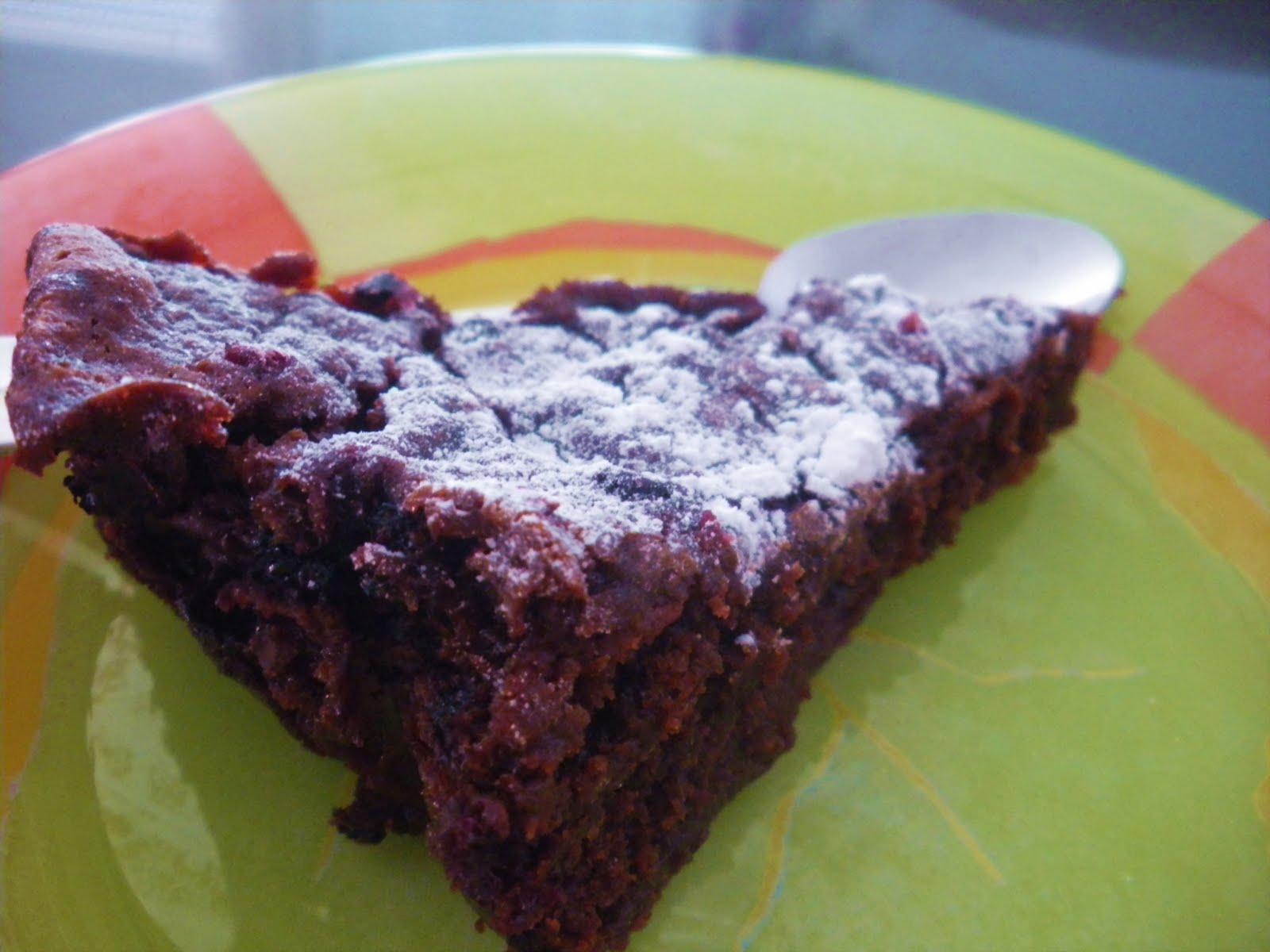 GATEAU GAGA - Love cakes: Fondant chocolat Danette et fruits rouges